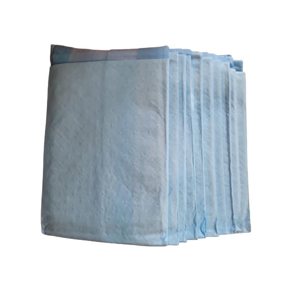 Комплект от 10 антиалергични абсорбиращи чаршафа защита на леглото ...