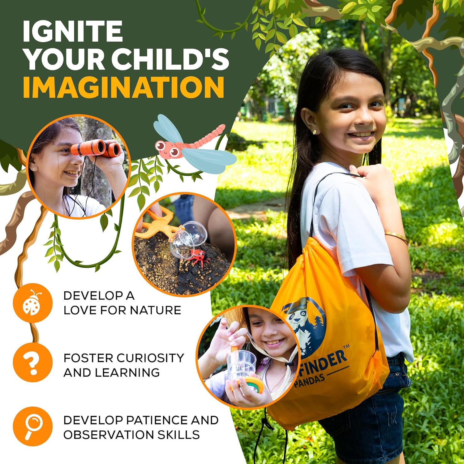 Nature Exploration Exploration Kit Adventure Explorer Kit с бинокъл ...