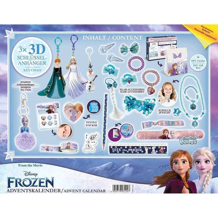 Calendar advent Craze - Disney Frozen II - eMAG.ro