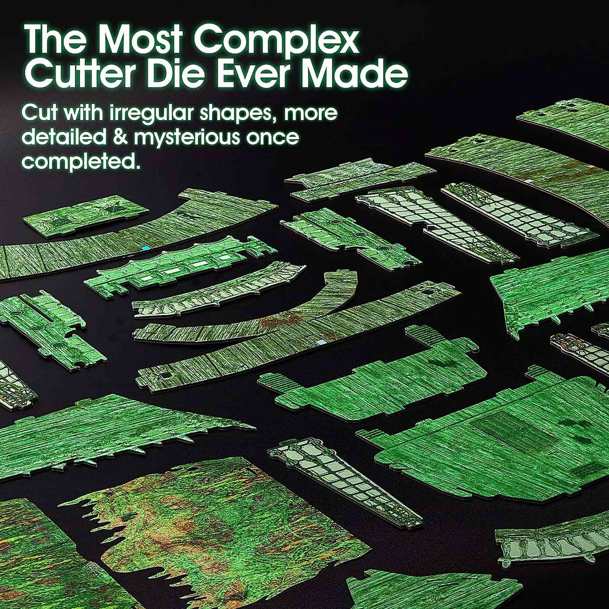 Пъзел 3D Cubic Fun - Glow in the Dark, The Flying Dutchman, 360 части ...