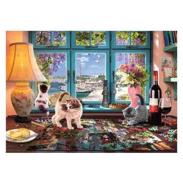 Puzzle Ravensburger - Íróasztal puzzle-darabokkal, 1000 darab - eMAG.hu