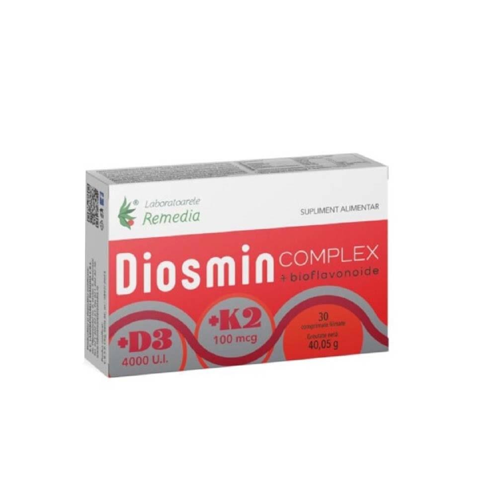 Diosmin Complex 30 comprimate filmate Remedia - eMAG.ro