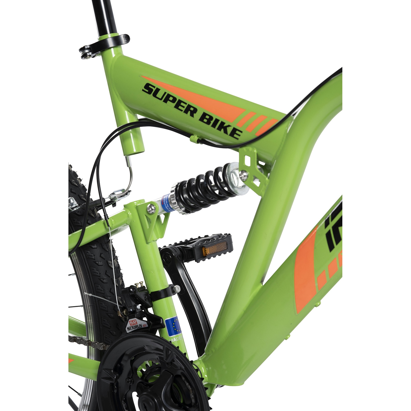 Bicicleta MTB cu Roti de 26", Frane V-Brake fata/spate, 21 Viteze ...