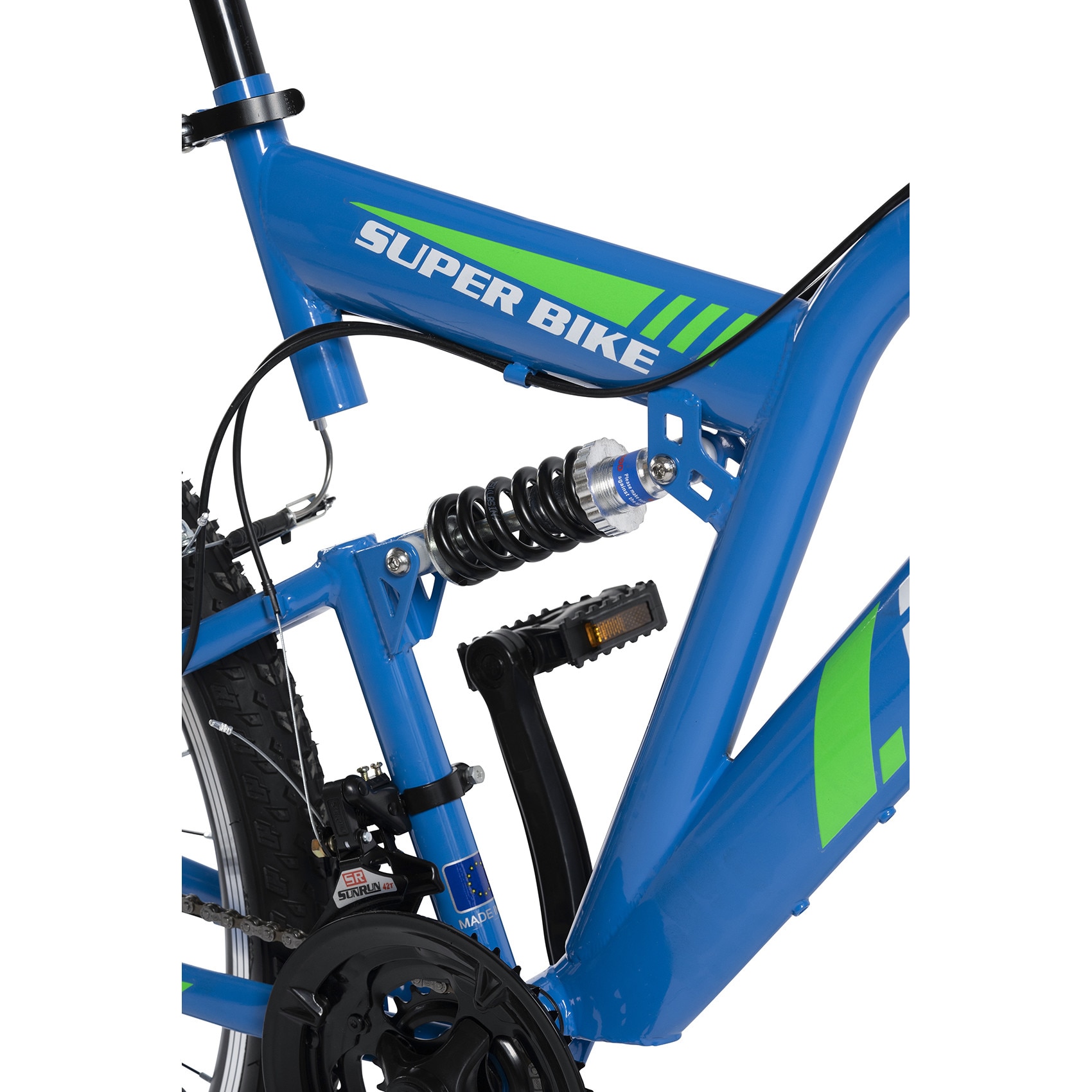 Велосипед Mountain MTB Full Suspension Rich Alpin JSX2649, предно/задно ...
