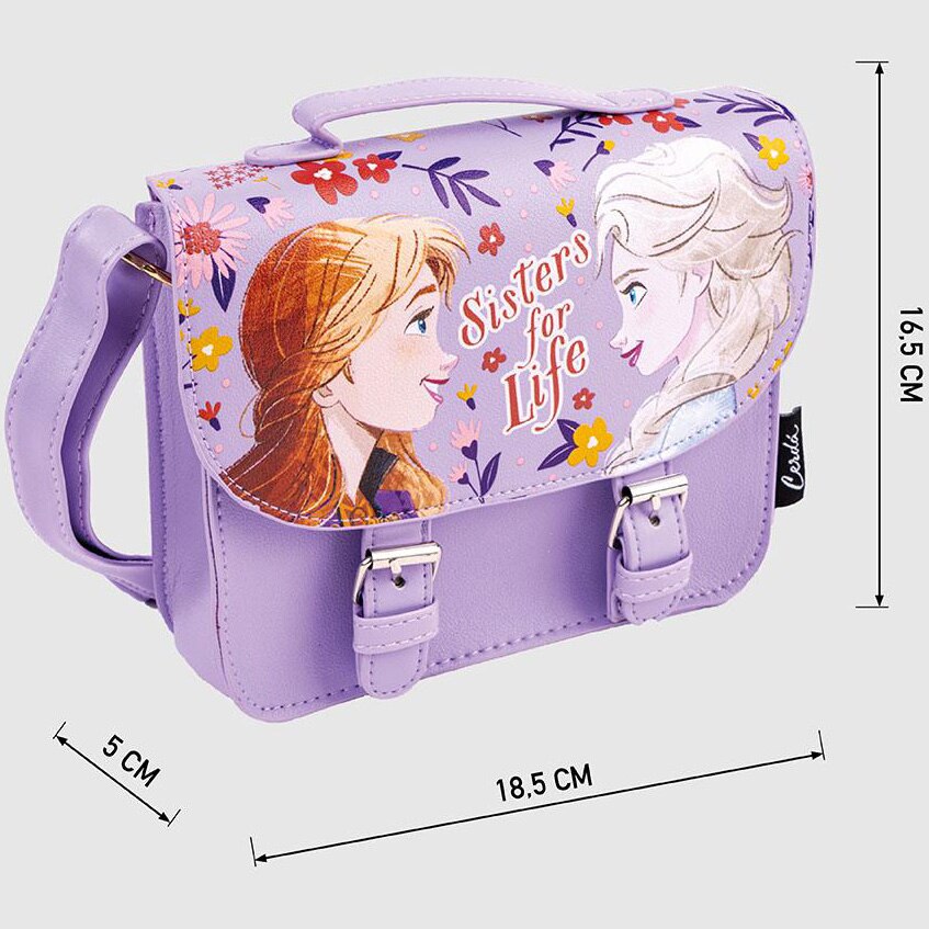Geanta Frozen Violet, Dimensiuni 18,5Cm X16,5Cm X 5,3Cm - eMAG.ro