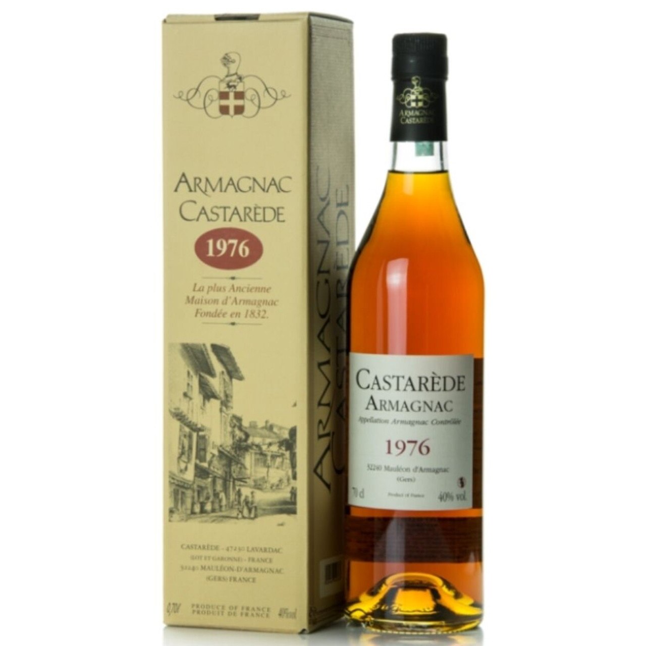 Armagnac Castarede, 1976, Franta, 40%, 0.5 l - eMAG.ro