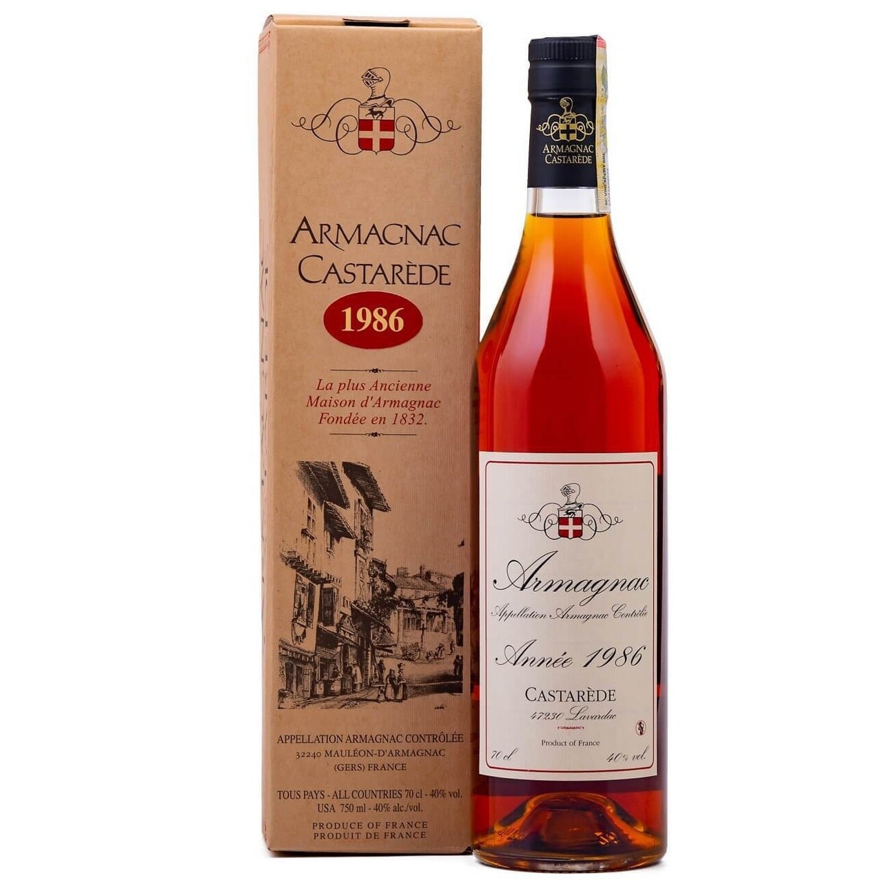 Armagnac Castarede, 1986, Franta, 40%, 0.7 l - eMAG.ro