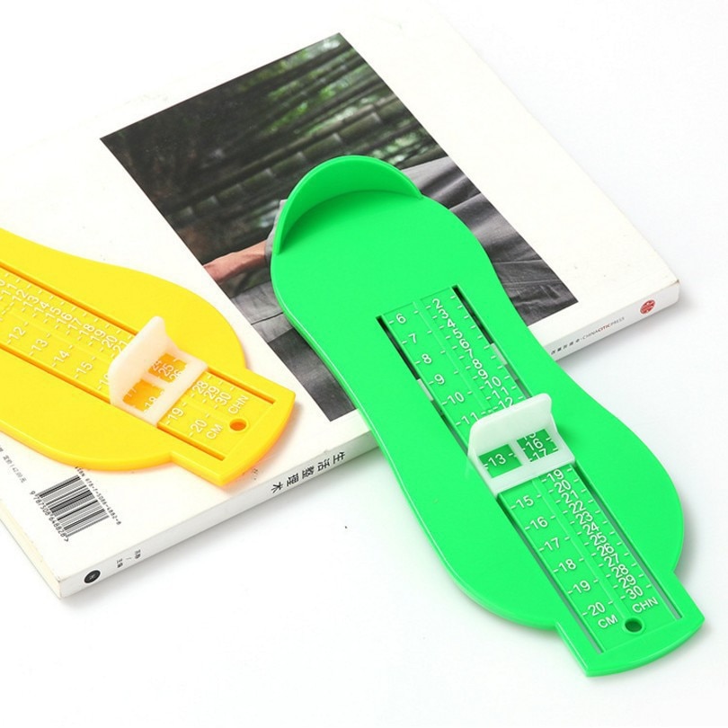 Masurator de picioare pentru copii, Sunmostar, ABS, Verde - eMAG.ro