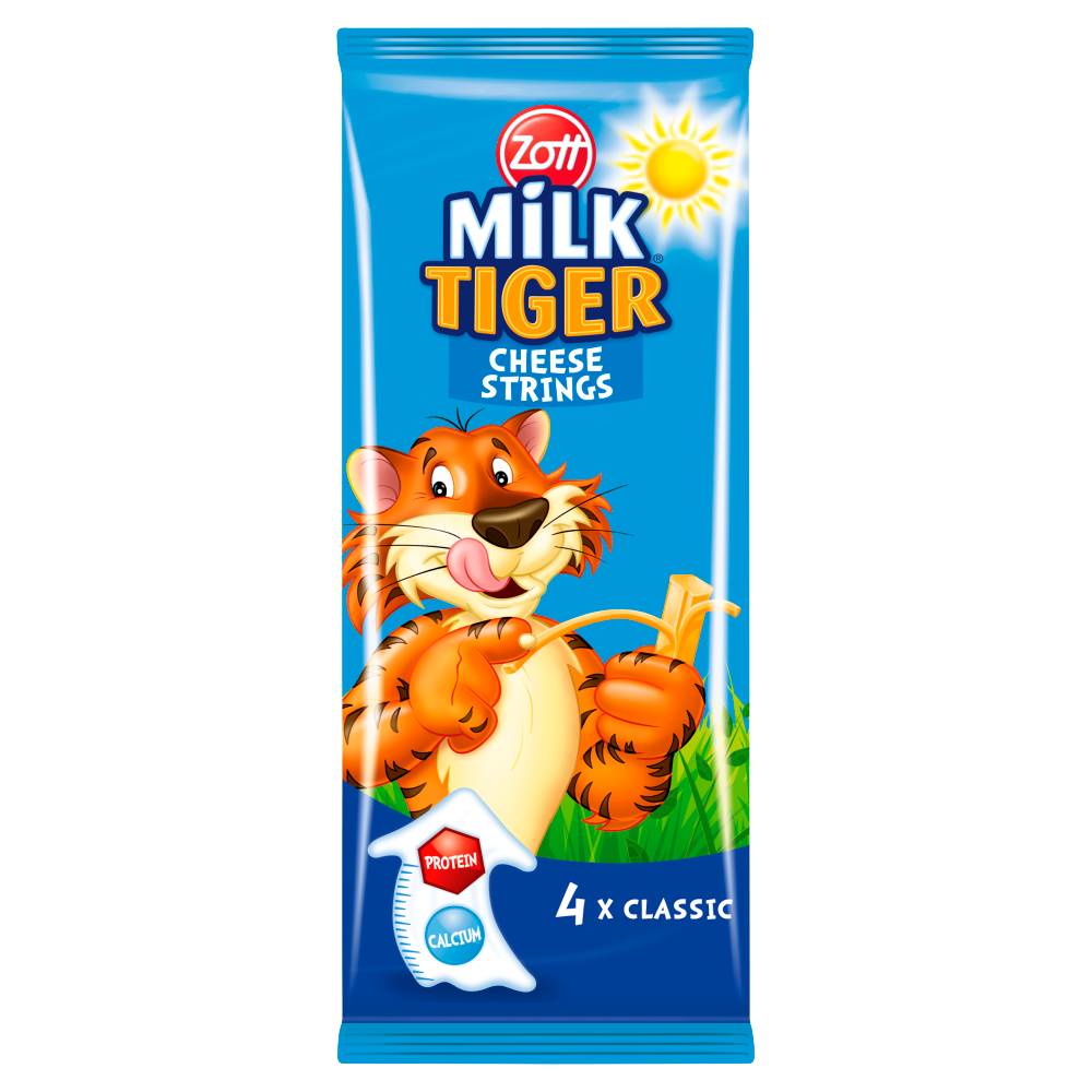 Branza, Zott Milk Tiger, 84g - eMAG.ro