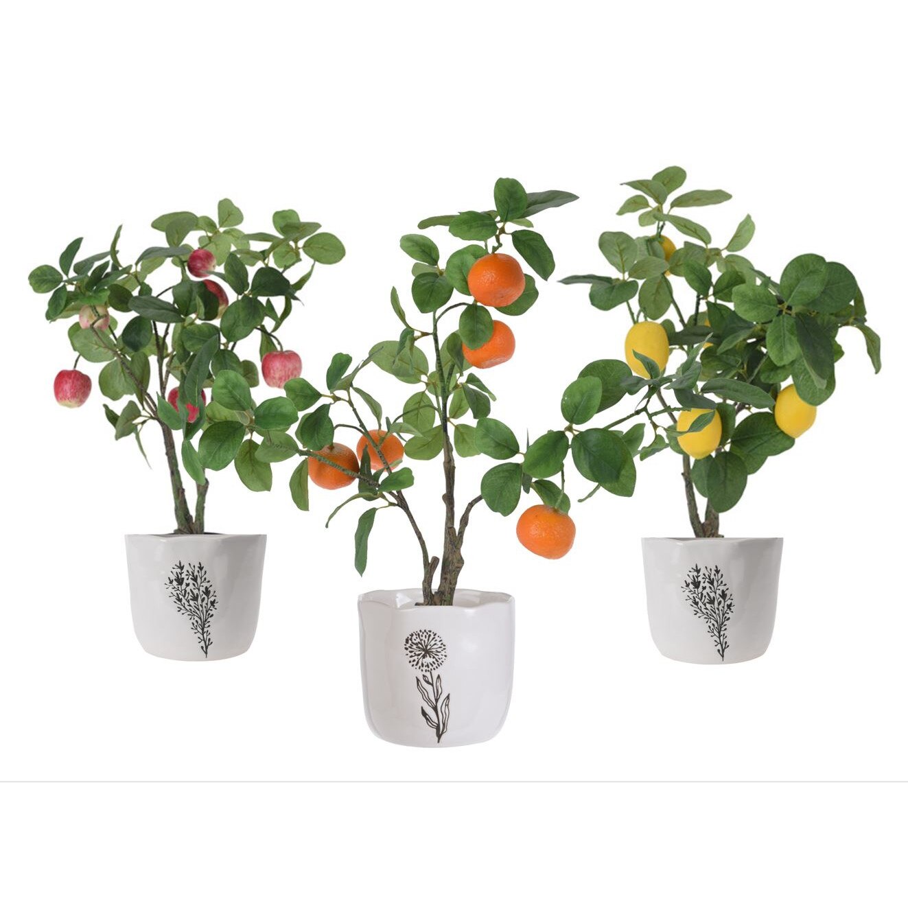 Planta Artificiala Copac fructifer Azay Design, din polipropilena ...