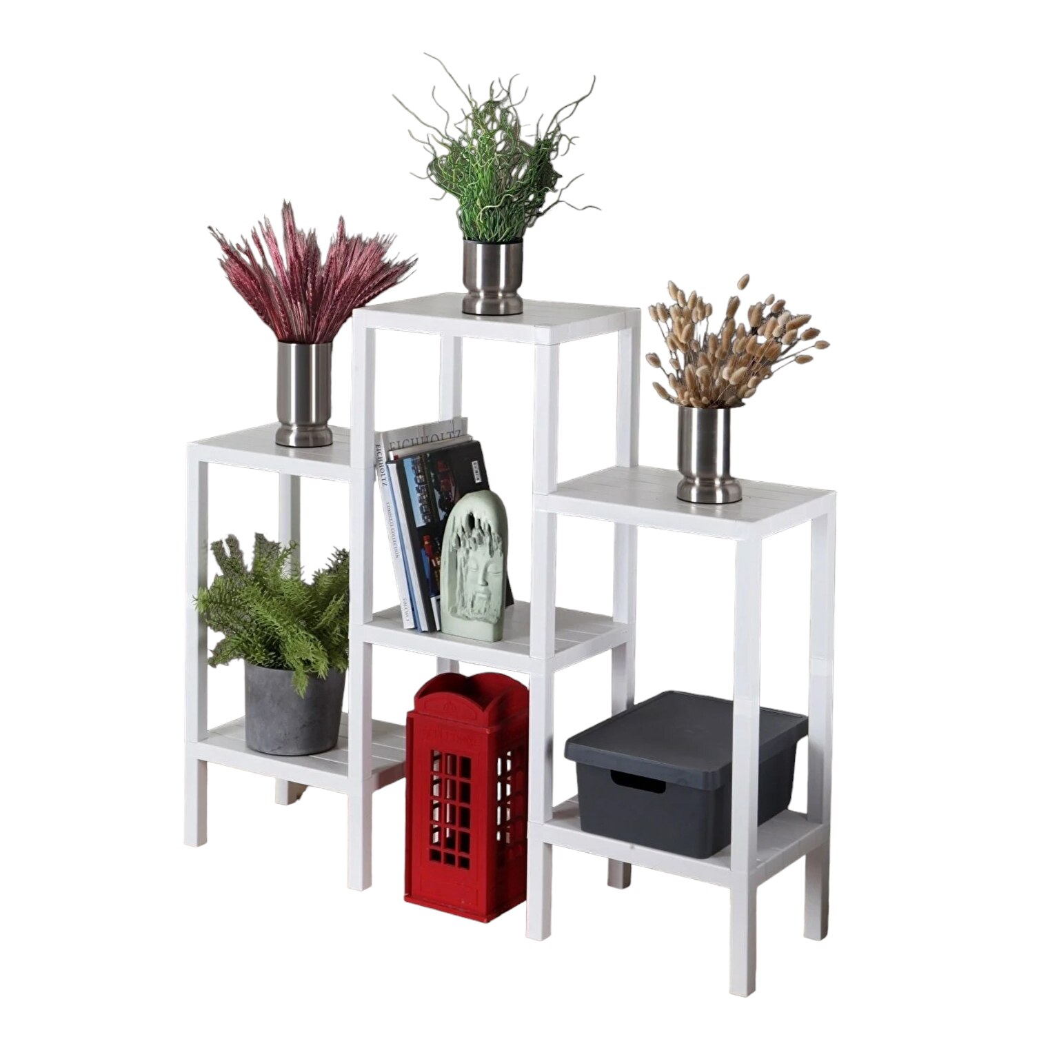 Raft universal, MLT etajera cu 6 polite si 4 moduri diferite de montare ...