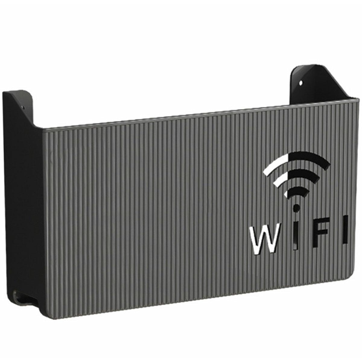 Raft de perete de tip masca pentru router wi-fi, Cracos, montare cu ... Raft de perete de tip masca pentru router wi-fi, Cracos, montare cu ...
