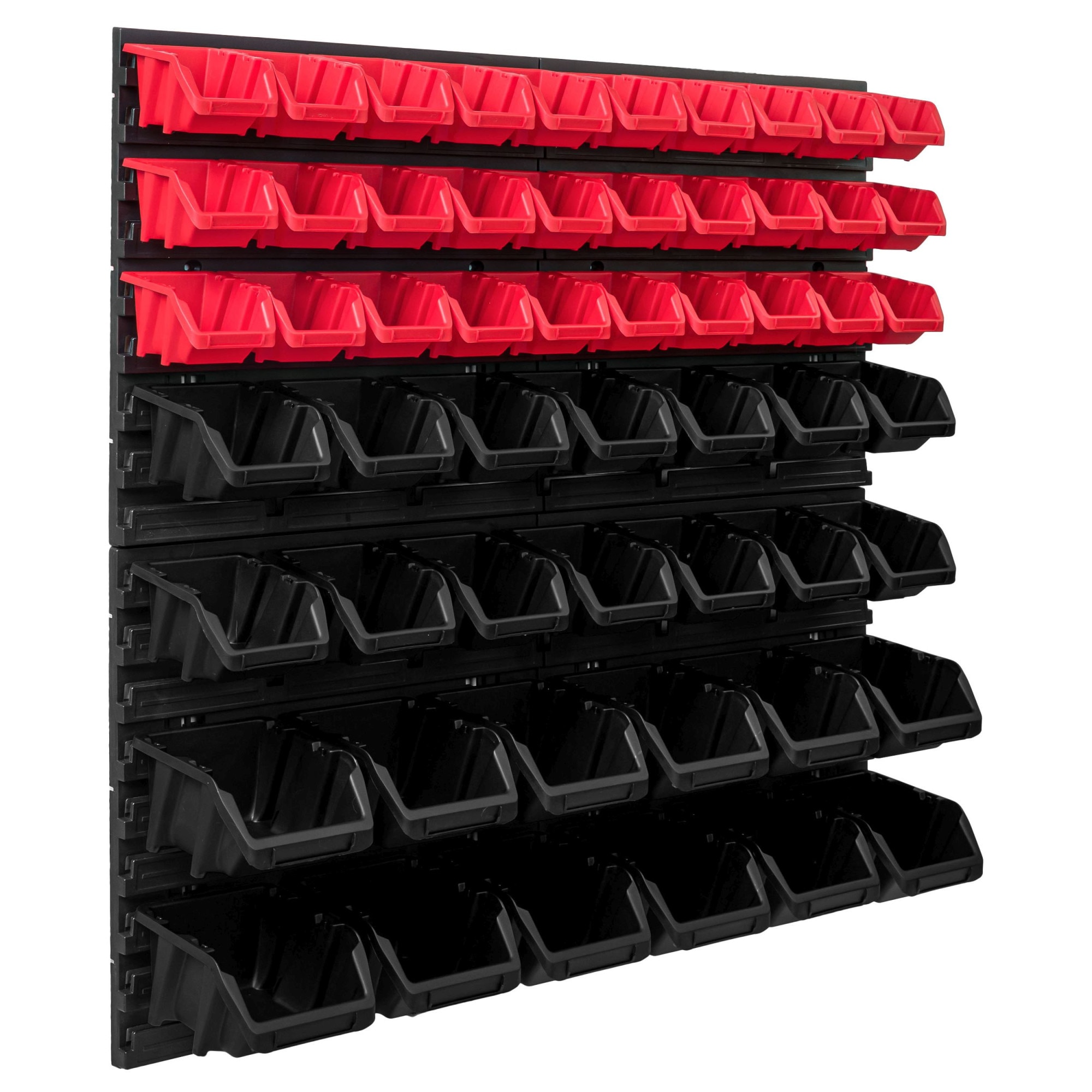 Panou organizare scule, SimpleThing, Polipropilena, Negru/Rosu - eMAG.ro