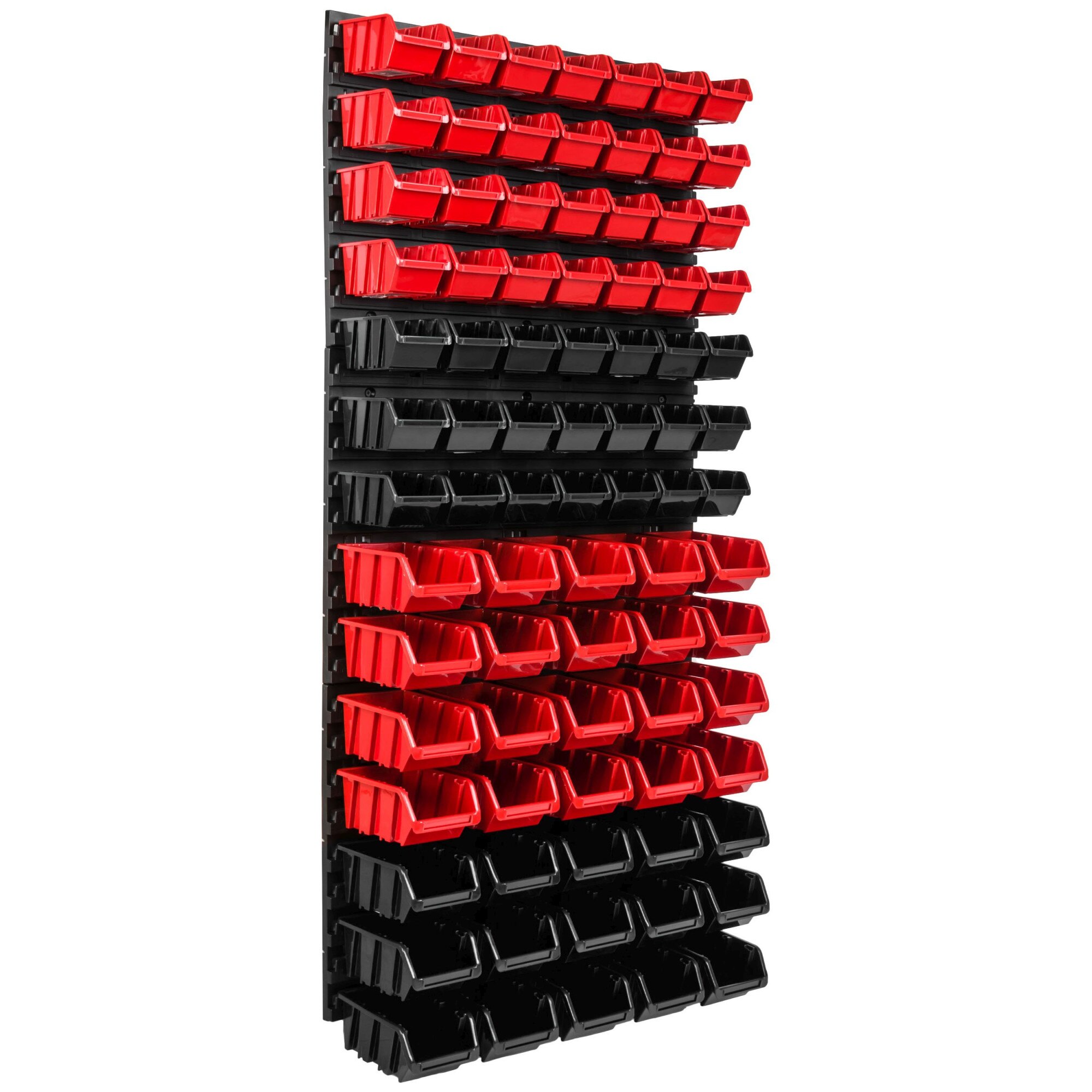 Panou organizare scule, SimpleThing, Polipropilena, Negru/Rosu - eMAG.ro