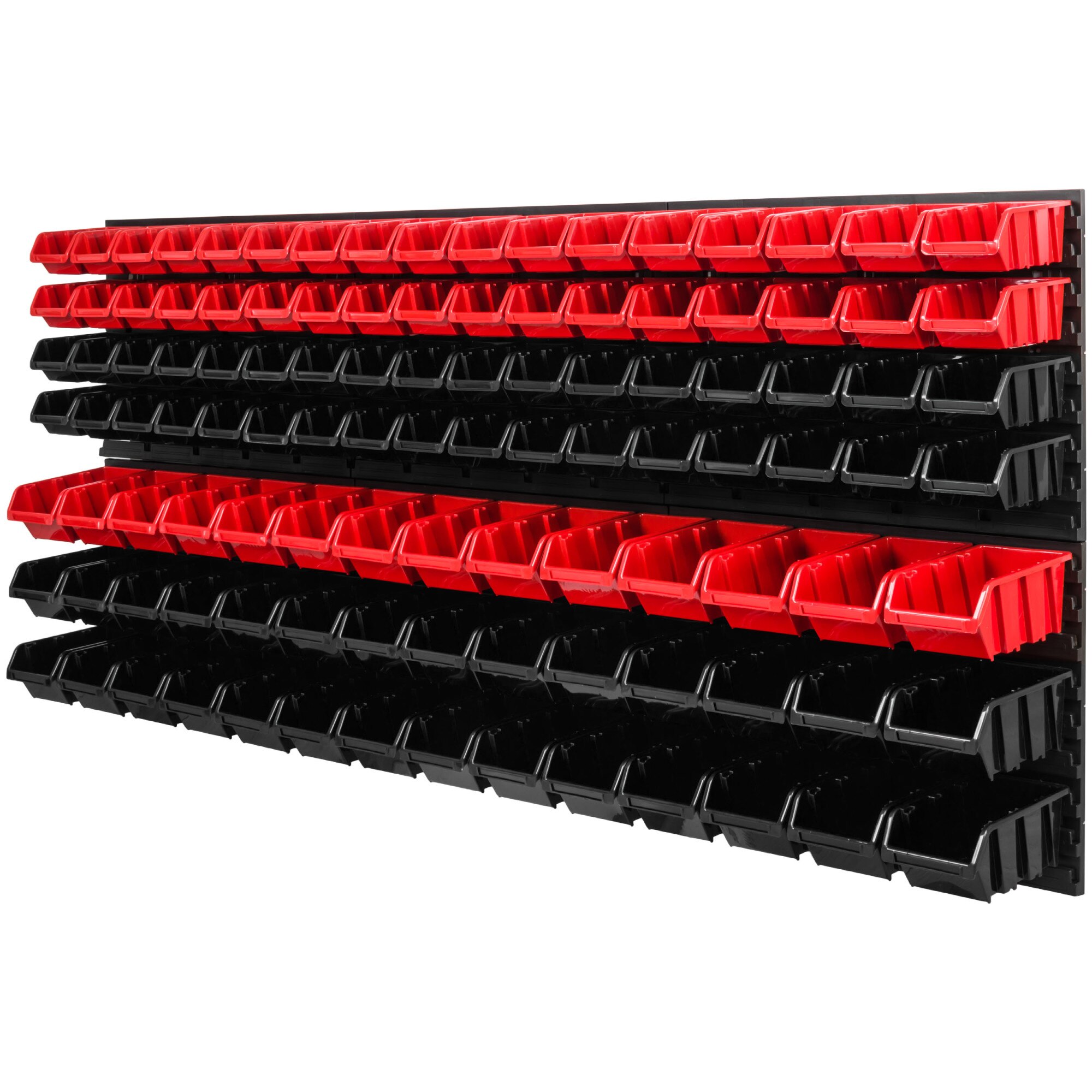 Panou organizare scule, SimpleThing, Polipropilena, Negru/Rosu - eMAG.ro