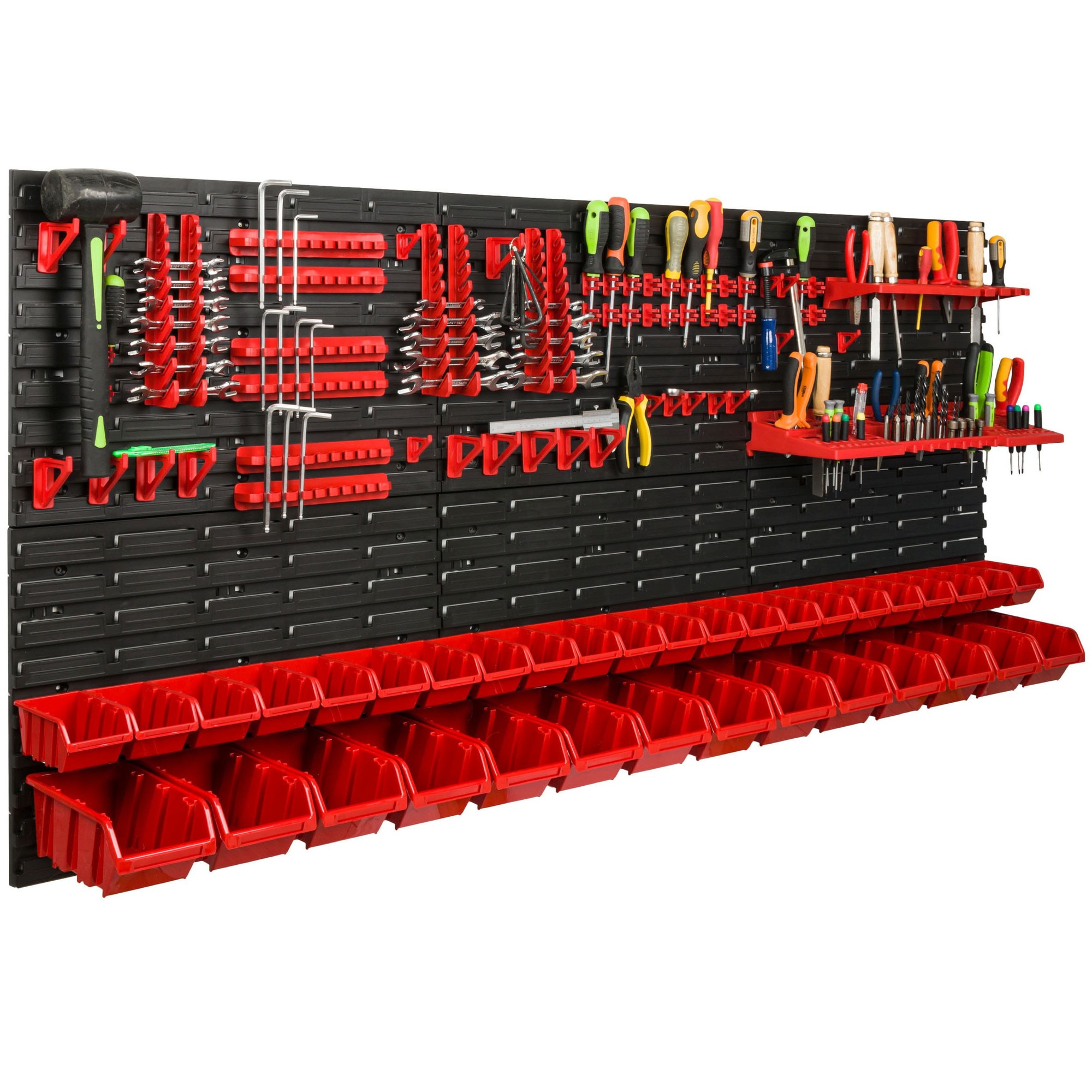 Organizator scule perete, pentru garaj si atelier, cutie organizator ...