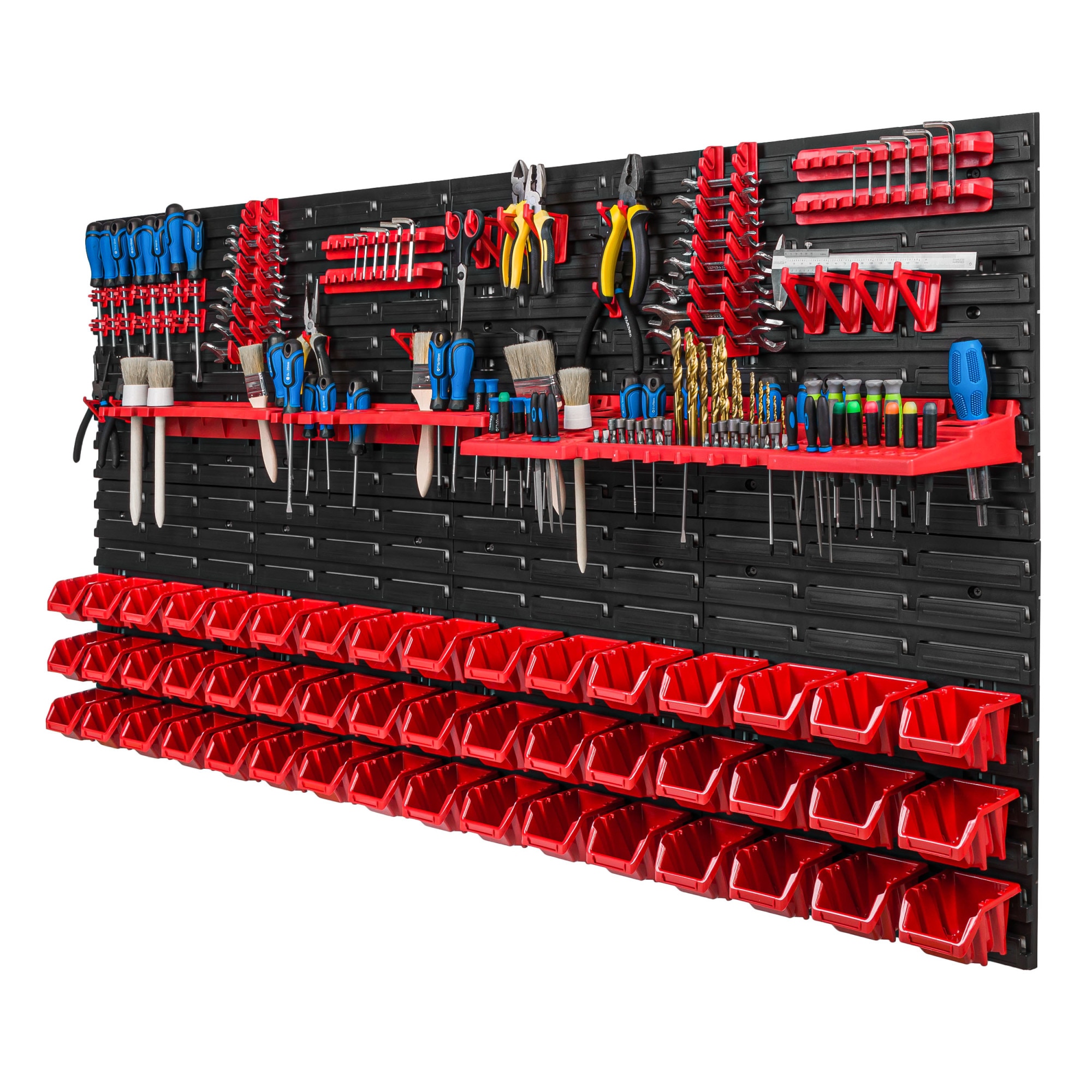 Organizator scule perete, pentru garaj si atelier, cutie organizator ...