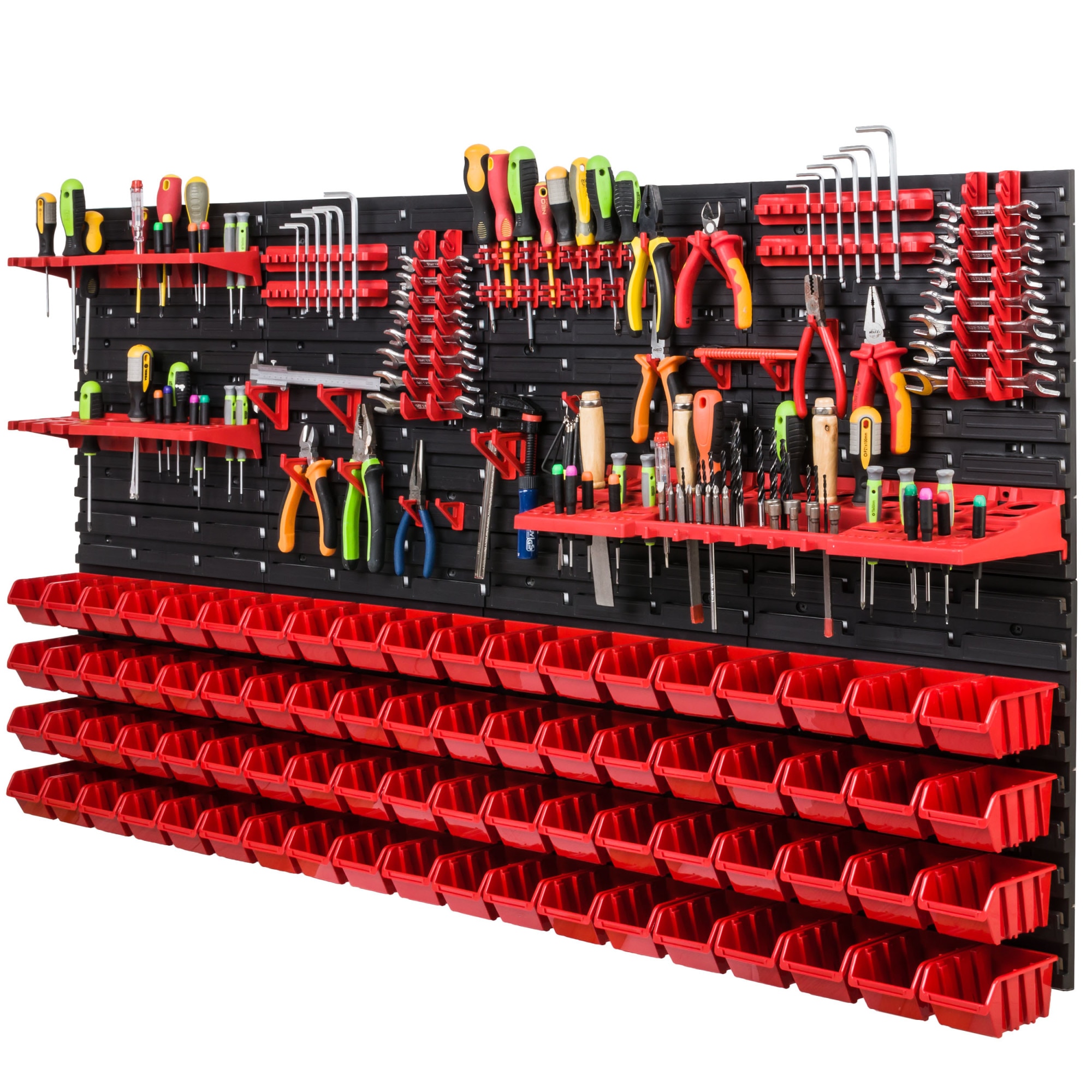 Organizator scule perete, pentru garaj si atelier, cutie organizator ...