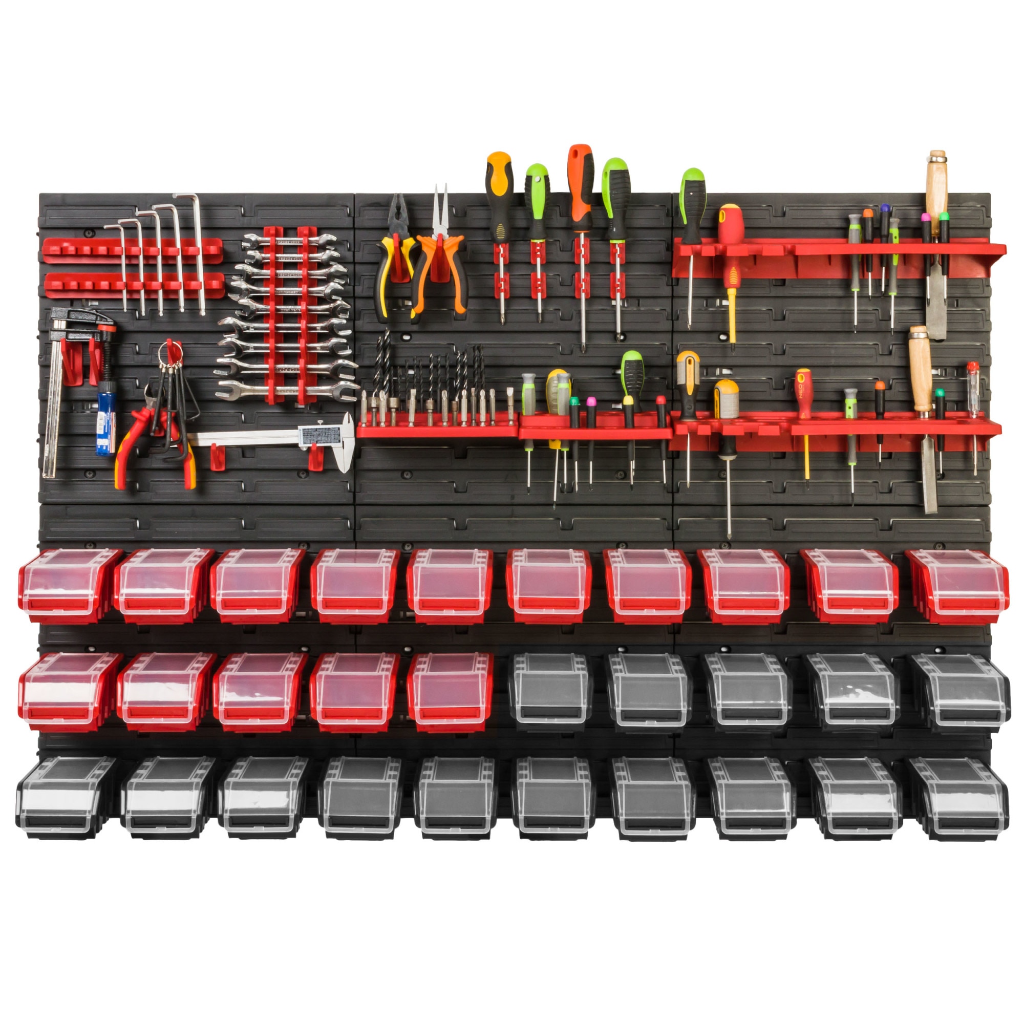 Organizator scule perete, pentru garaj si atelier, cutie organizator ...