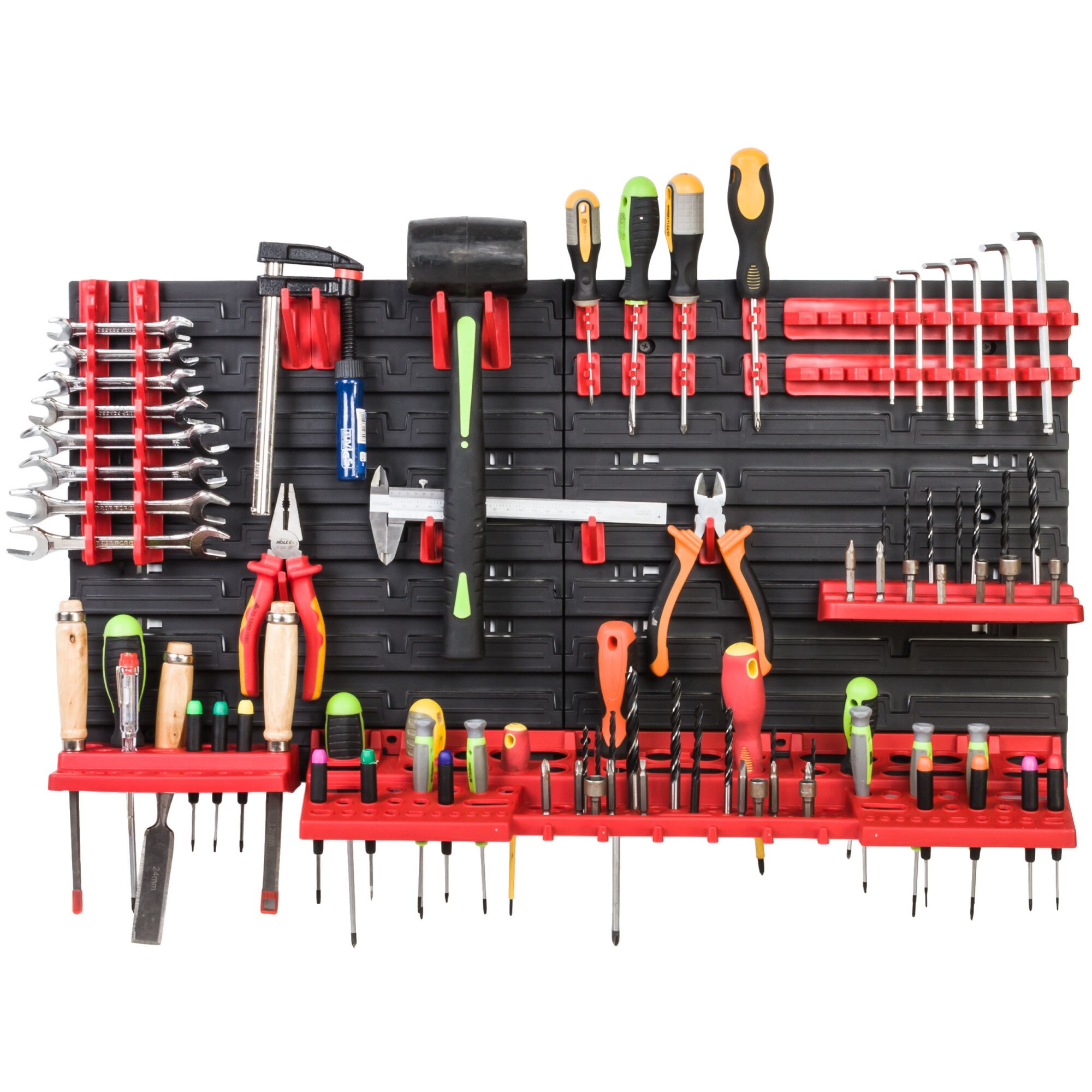 Organizator scule perete, pentru garaj si atelier, cutie organizator ...