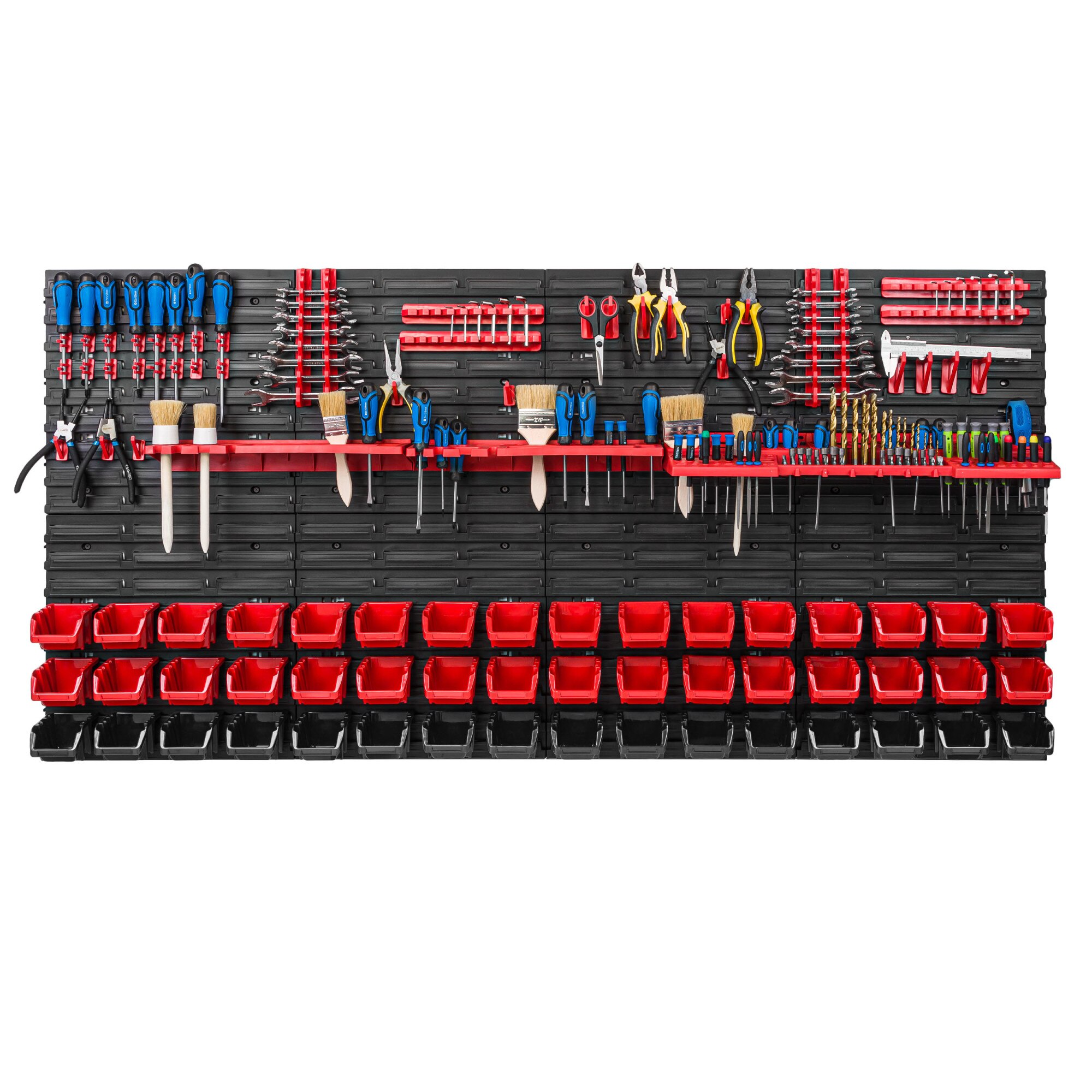Panou depozitare scule, Kistenberg, Cu compartimente, Cu rafturi,156x78 ...