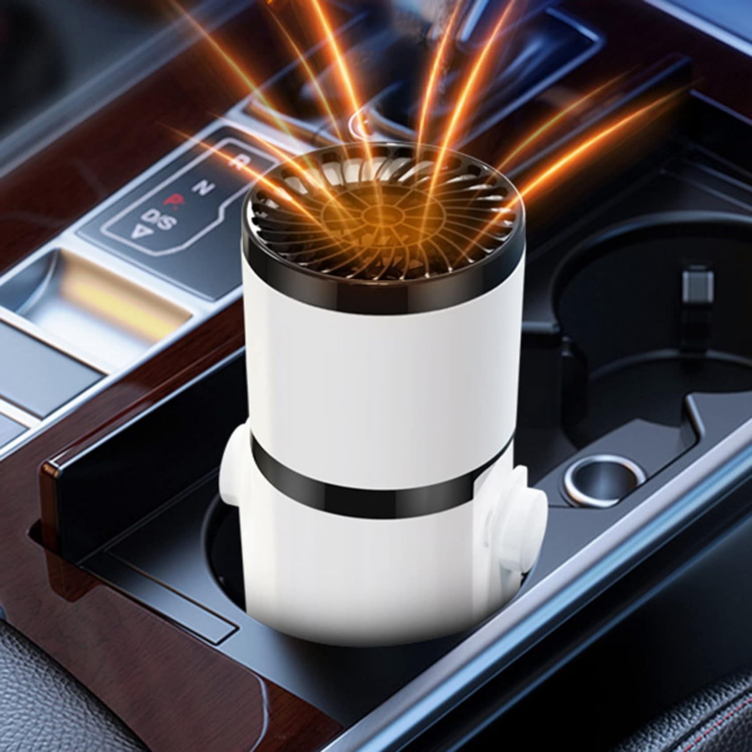 Incalzitor Auto, Sunmostar, ABS, 12V, Alb - eMAG.ro