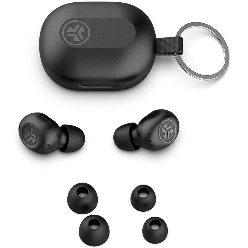 Аудио слушалки In-Ear Jlab Jbuds Mini, True Wireless, Черен - eMAG.bg