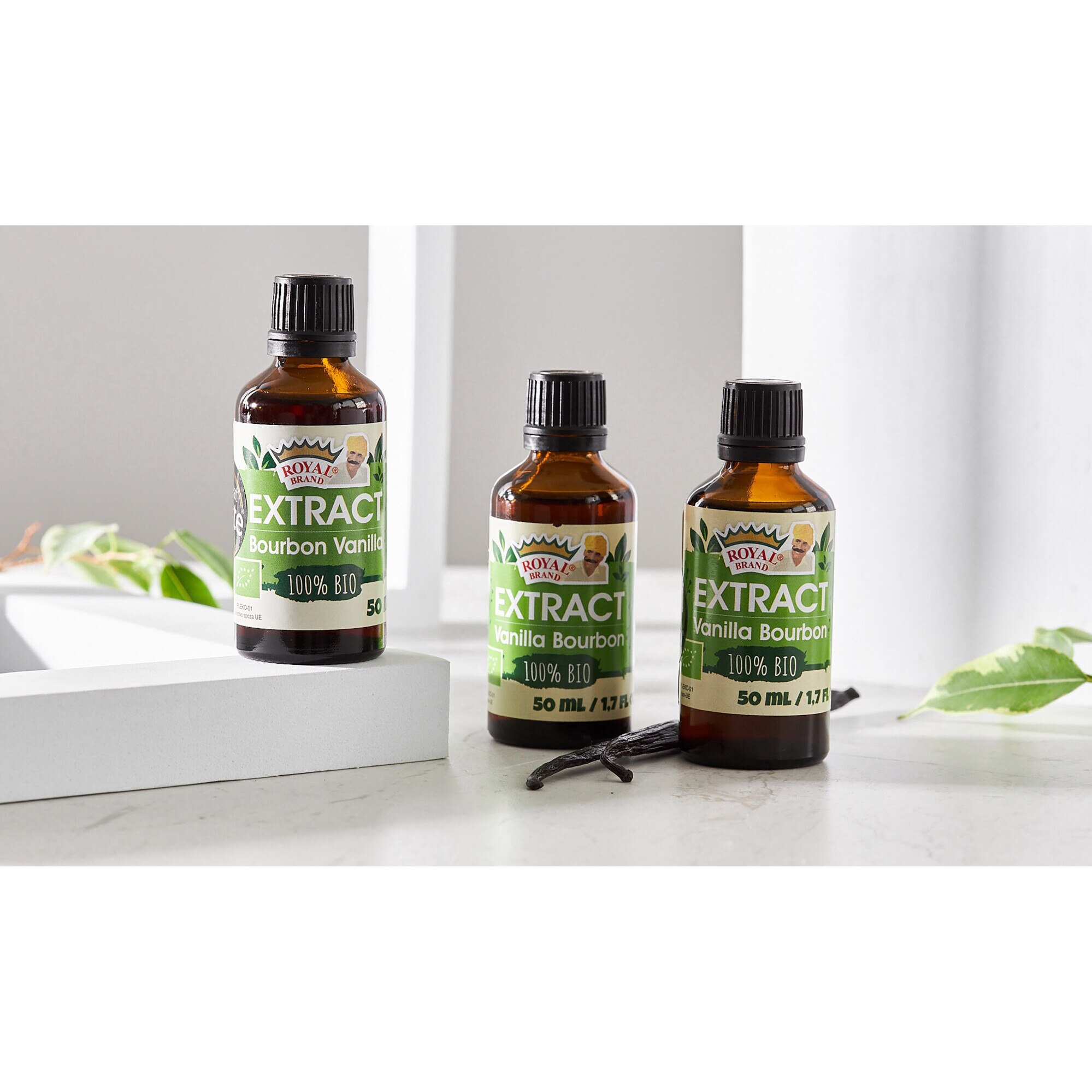 Extract de vanilie BIO, Royal Brand, 50 ml - eMAG.ro