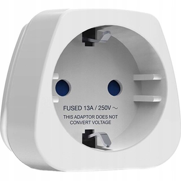 Adaptor priza de calatorie, Travel Blue, Alb, 15A, 110V - eMAG.ro