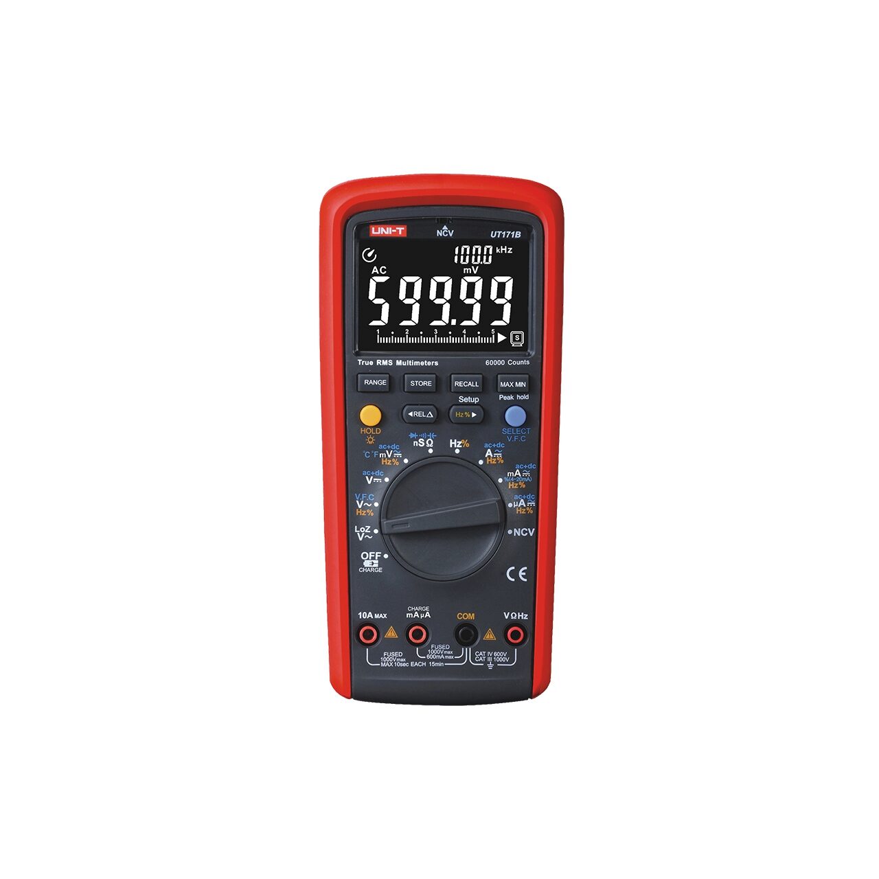 Multimetru digital industrial UT171B, Tensiune si curent DC/AC ...