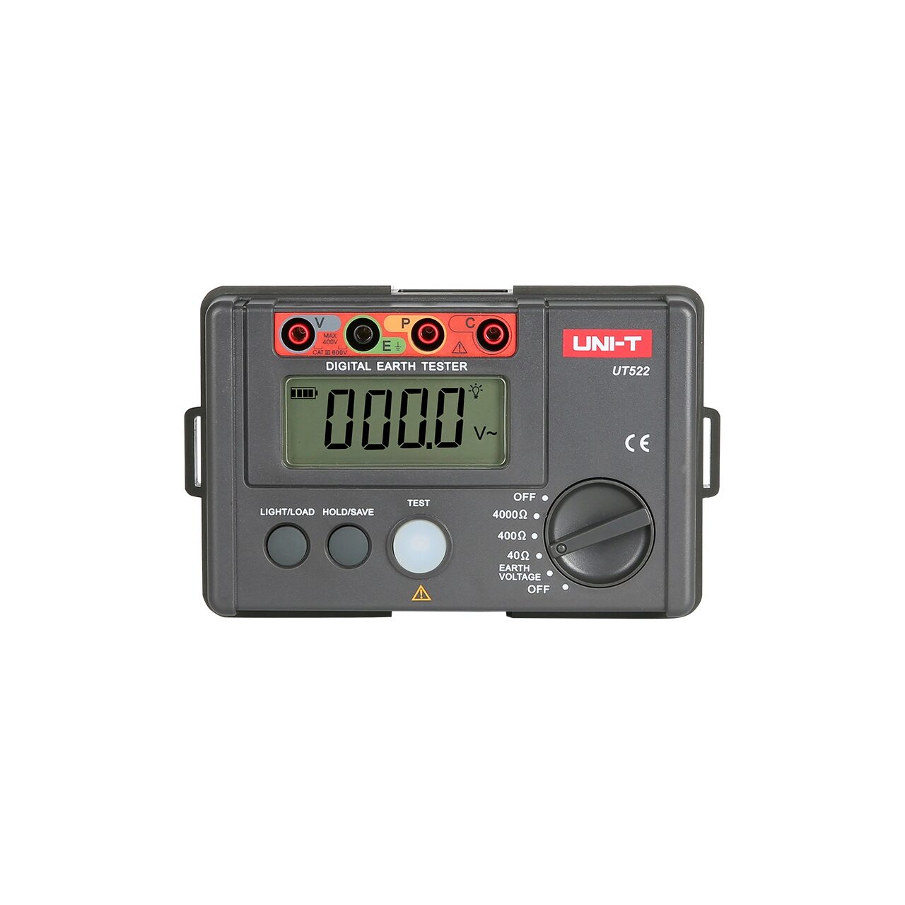 Multimetru pentru masurarea rezistentei de impamantare UT522, Metoda cu ...