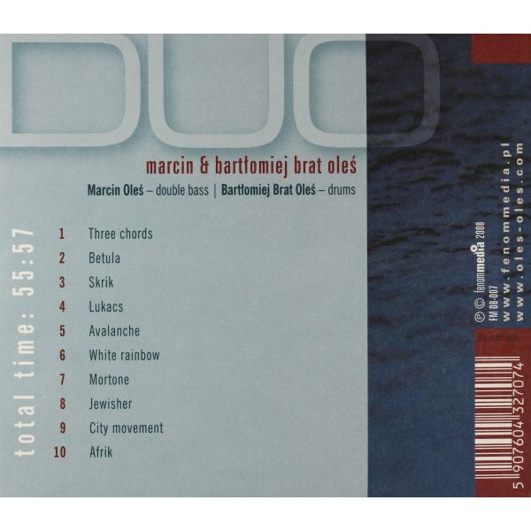 Marcin Oleś & Bartłomiej Brat: Duo (ecopack) [CD] - eMAG.bg