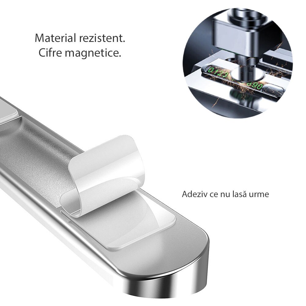 Suport Numar Auto Bord, Parking, X1850, Black - eMAG.ro