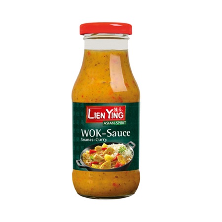 Sos cu ananas si curry (wok) Lien Ying - 240 ml - eMAG.ro