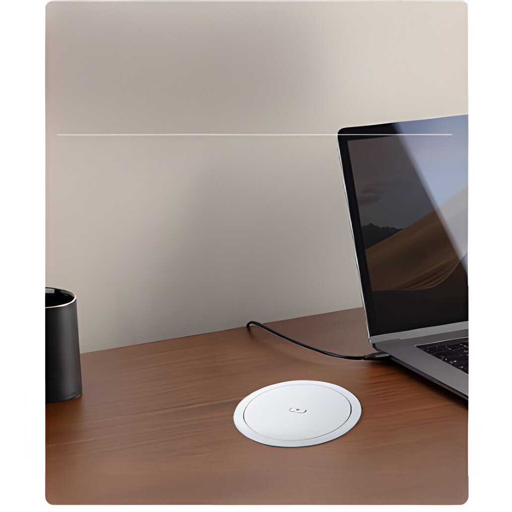 Priza SMART, Premium, Tip elevator, incorporata in blatul de birou sau ...