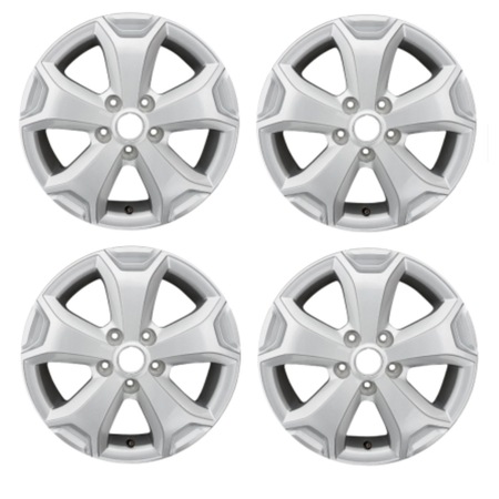 Set 4 Jante Aliaj ORIGINALE Dacia Duster Cyclade ET50 6,5 J X 16CH 5 ...
