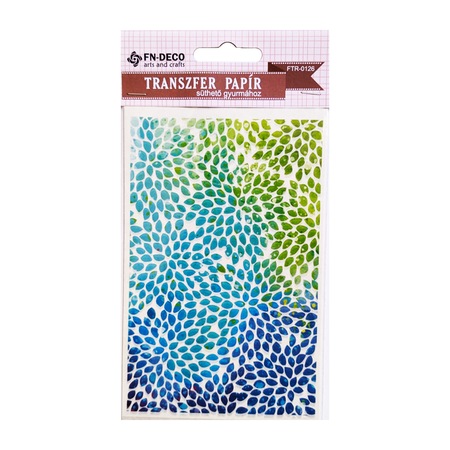 Hartie de transfer, petale de flori, 9×14 cm - eMAG.ro