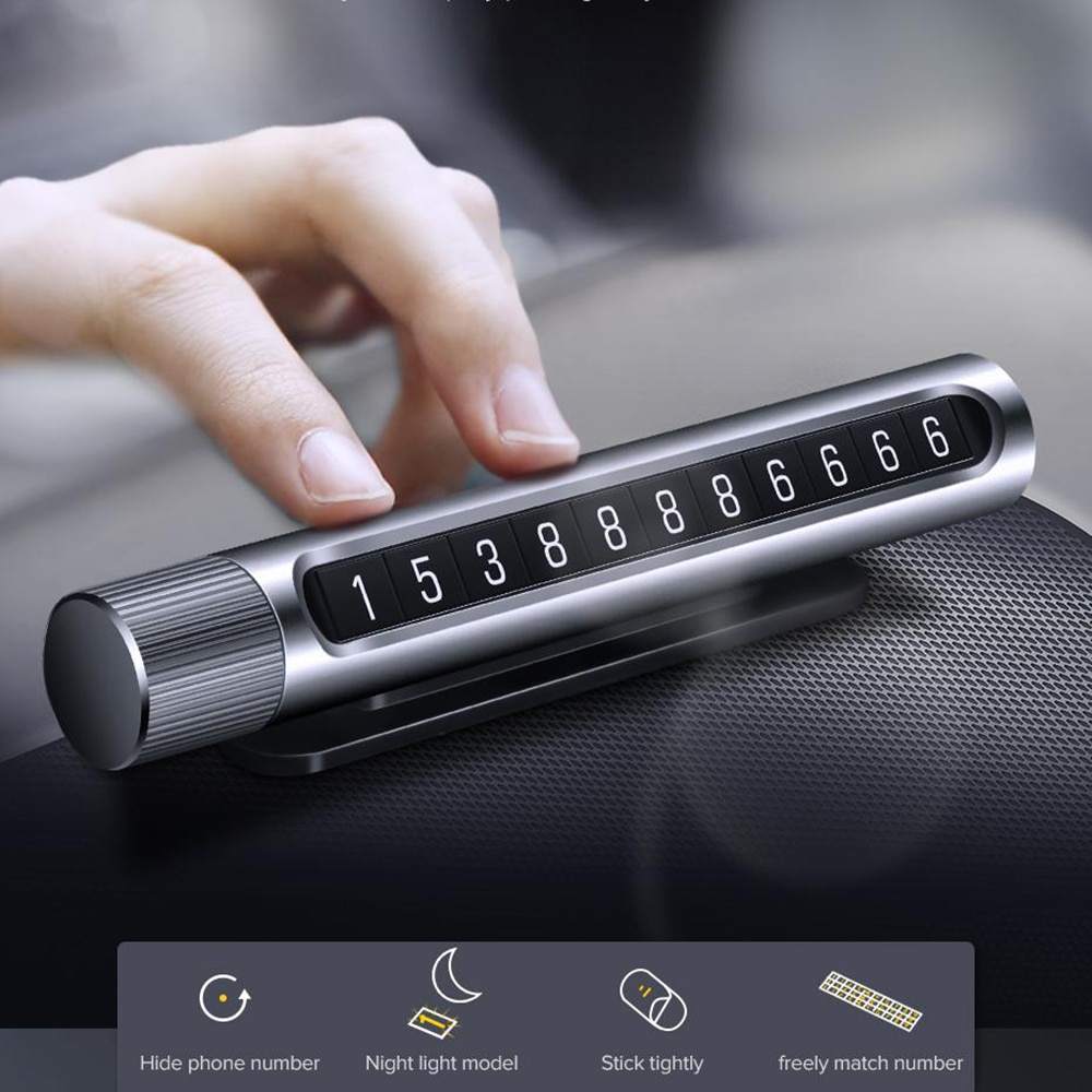 Suport Numar Auto Bord, Parking, X1170, Gray - eMAG.ro