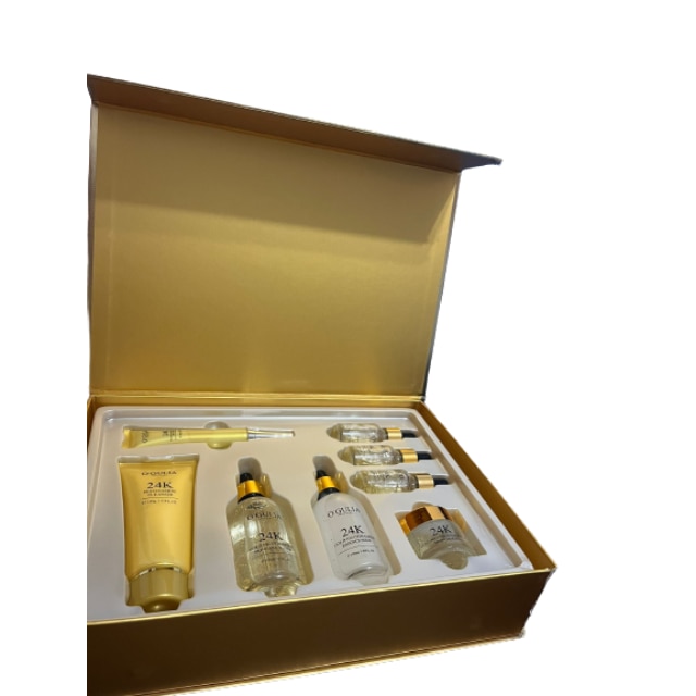 Комплект за ежедневна грижа за кожата, O'Gulia 24K GOLD, състоящ се от ...