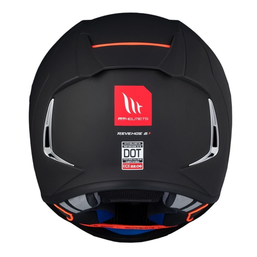 Casca moto integrala MT Revenge S omologare ECE 22.06, negru mat, S 55 ...