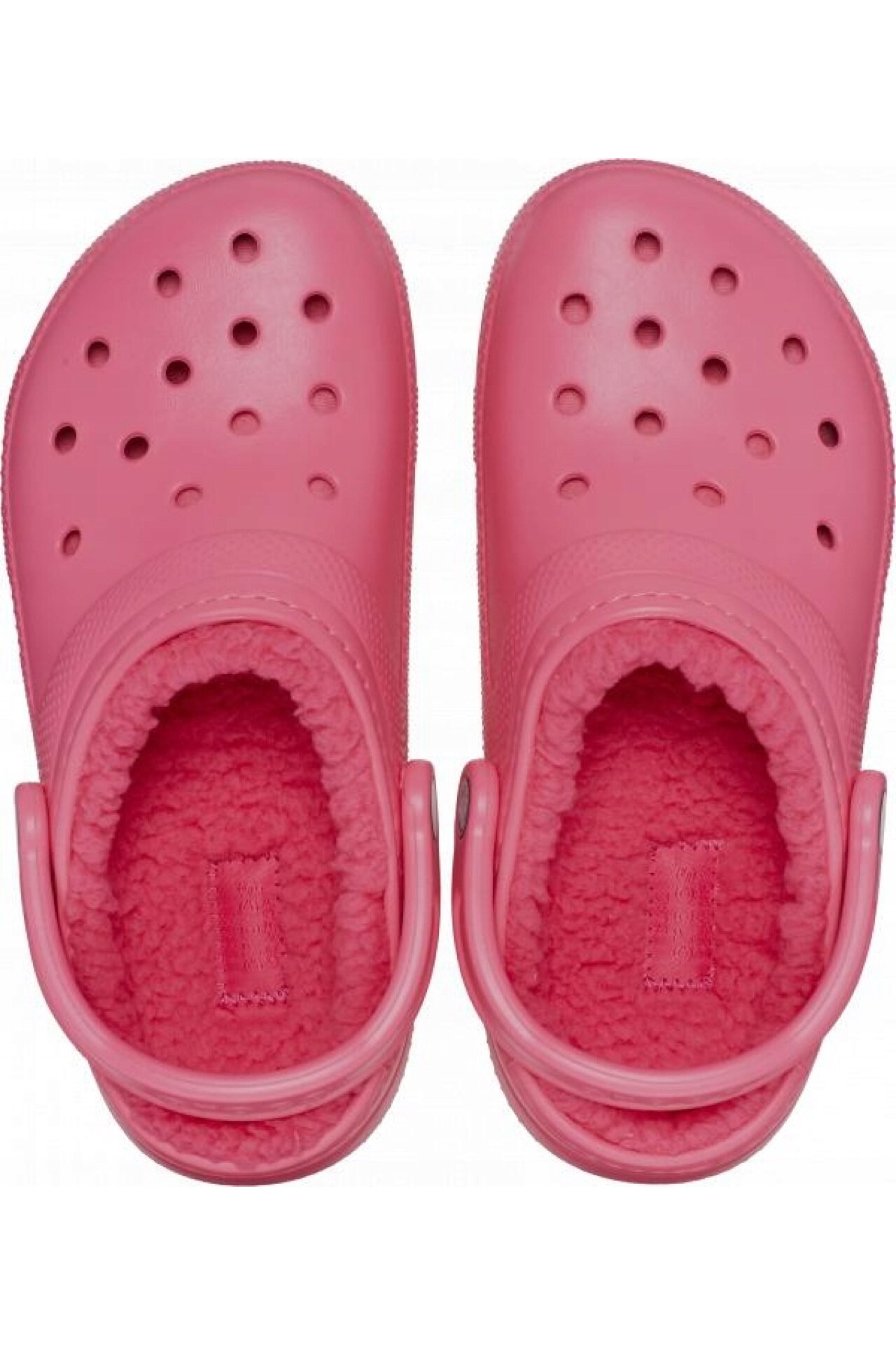 Saboti captuseala de blana Femei, Crocs, Classic Lined Clog, Roz, 39-40 EU - eMAG.ro