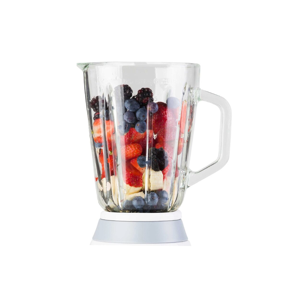 Blender de masa, putere 500 W, Bol din sticla, cutite Inox, 2 trepte de ...