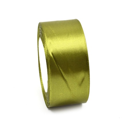 Panglica satinata, latime 5 cm, 1 rola 22.9 m Verde imperial - eMAG.ro