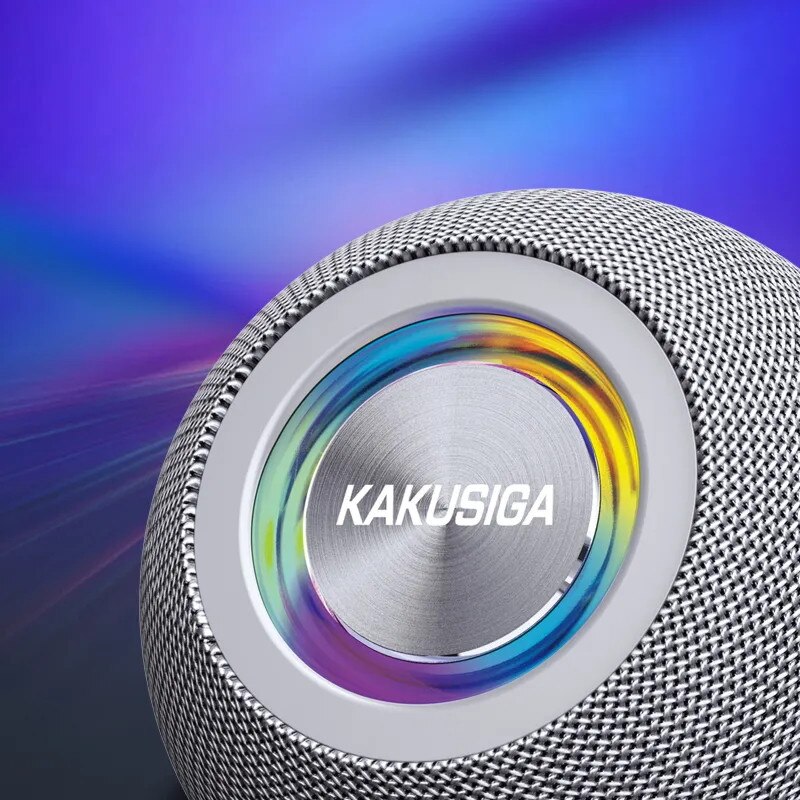 Mini Boxa Portabila TWS Kakusiga KSC-610 Colorful Light, Bluetooth 5.0 ...