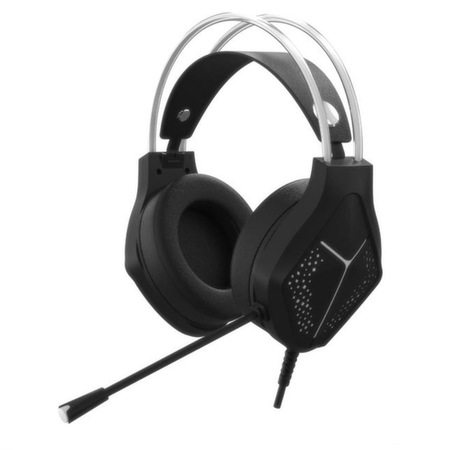 Casti Gaming cu Microfon, Lumina RGB, i-JMB, Negru - eMAG.ro