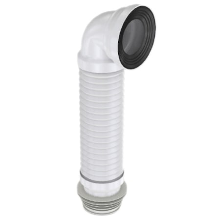 Racord flexibil cu cot din teava, pentru WC - eMAG.ro