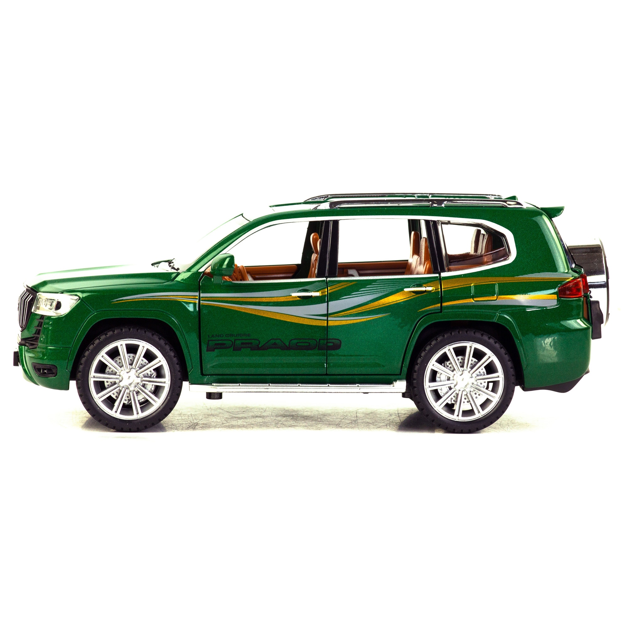 Masinuta Toyota Land Cruiser Prado cu usi, capota, portbagaj mobile ...