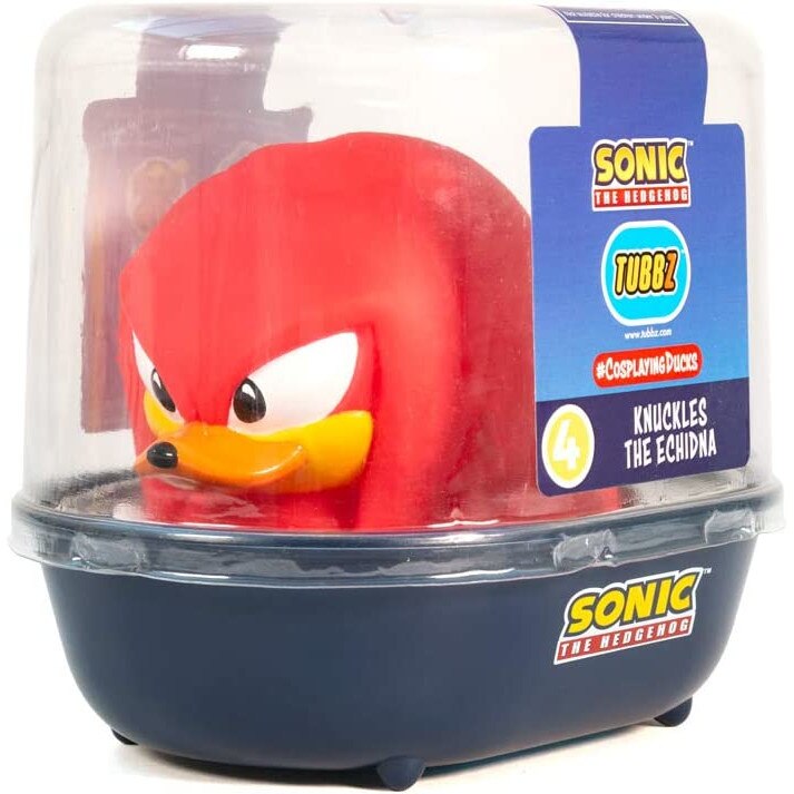 Figurina Sonic The Hedgehog Knuckles Tubbz Collectible Duck 10 cm - eMAG.ro