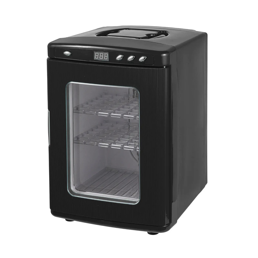 Incubator de oua LL502, Vevor, 5 la 60 de grade,12V/220V, Negru - eMAG.ro