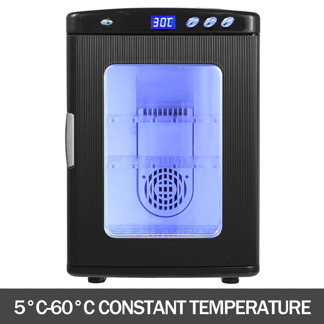 Incubator de oua LL502, Vevor, 5 la 60 de grade,12V/220V, Negru - eMAG.ro